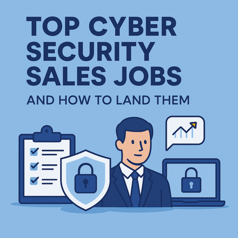 Top Cyber Security Sales Jobs Guide - Cyber Snowden