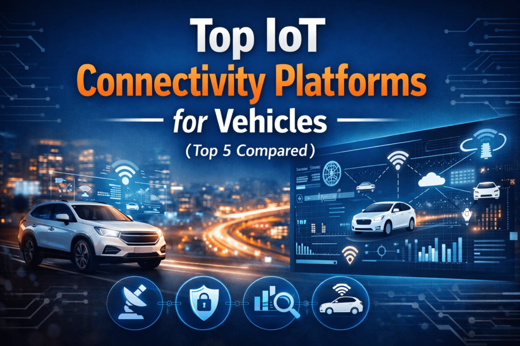 Top IoT Connectivity Platform for Vehicles (Top 5 Compared)